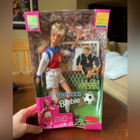 Mattel | Toys | 999 Soccer Barbie Fifa Womens World Cup Editionmia Hamm ...